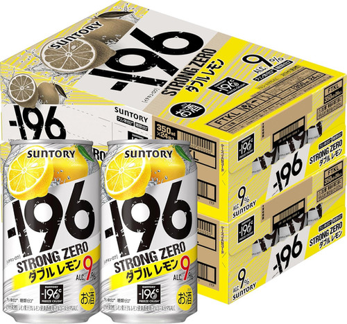 STRONG ZERO DOUBLE LEMON 35cl (48x350ml) | Strong Zero Drinks