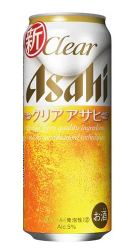 ASAHI CLEAR 24x500ml | Strong Zero Drinks