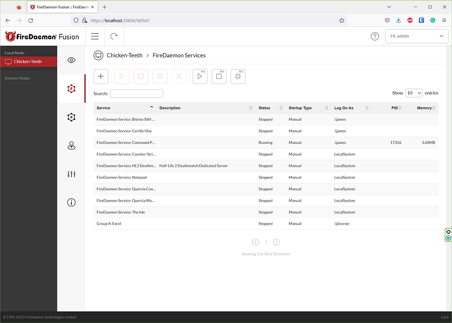 Download FireDaemon Fusion for Microsoft Windows