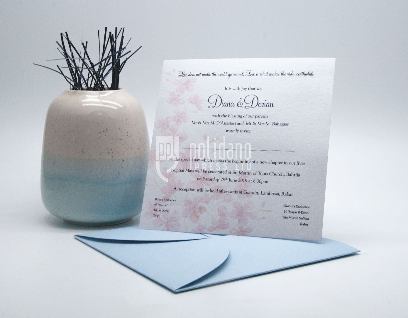 One Card Invitations