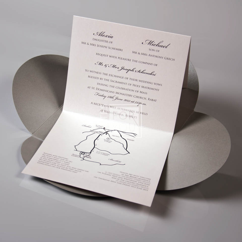 Pocket Fold Invites