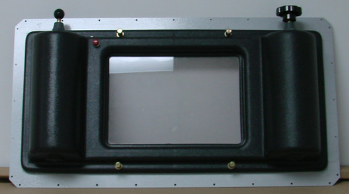 RCV-12 on 30" X16" mounting plate | Ruddy Machine