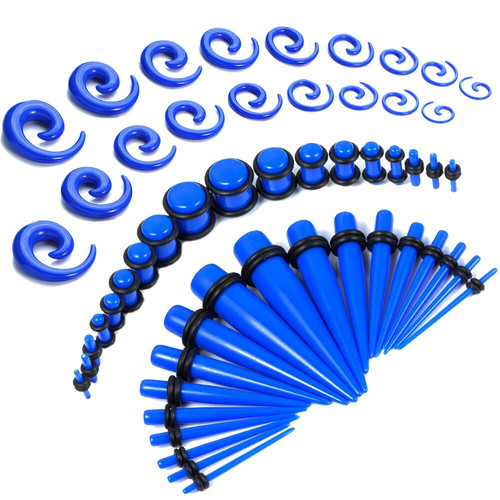 Royal Blue Ear Gauges | cloudnine