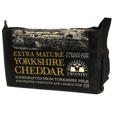 Wensleydale Extra Mature Yorkshire Cheddar 320g | Sharps of Sheffield
