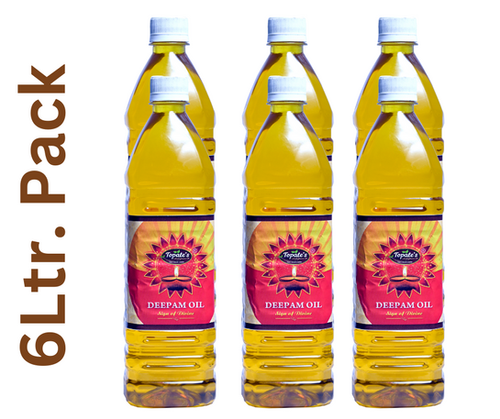 Topale's Deepam oil 6 Ltr | Topales New Store