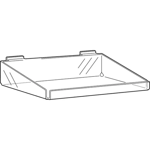 SL1181- SL1183 General Purpose Shelf - Slatwall Fit | ADA
