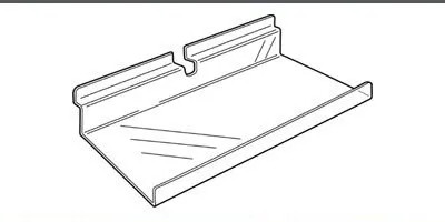 SL1191 -SL1193 General Purpose Shelf - with upstand | Retail Solutions ...