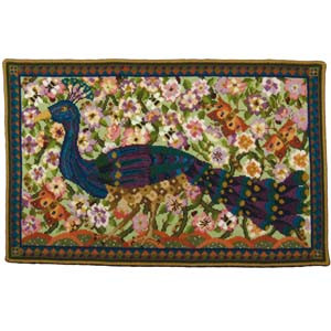 Peacock Tapestry Wall Hanging Kit, Peacock Tapestry Kit, Peacock ...