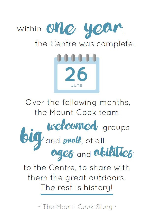 The story of Mount Cook Adventure Centre based in Derbyshire.