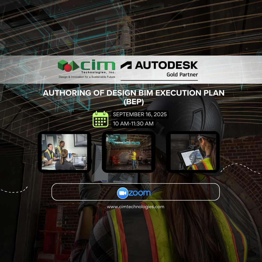 Authoring of Design BIM Execution Plan (BEP) | CIM Technologies, Inc.