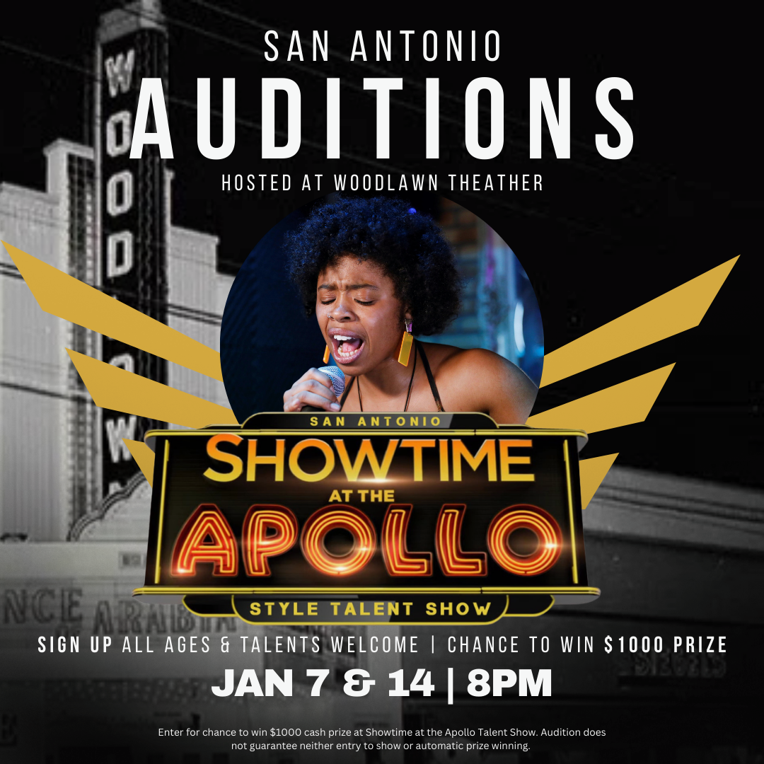 Showtime at the Apollo Style Talent Show Auditions Jan 7 & 14 ...