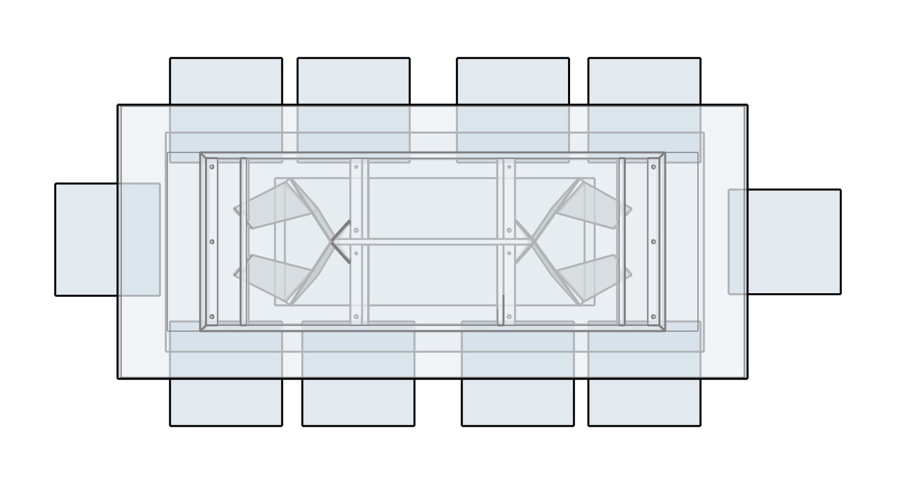 Design and Build a Custom Steel Dining Table