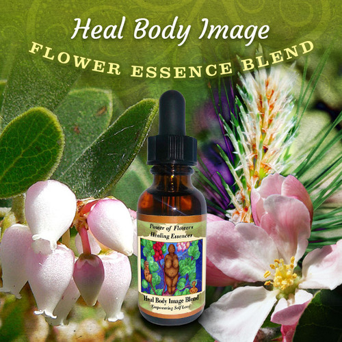 Heal Body Image Flower Essence Blend | Power of Flowers