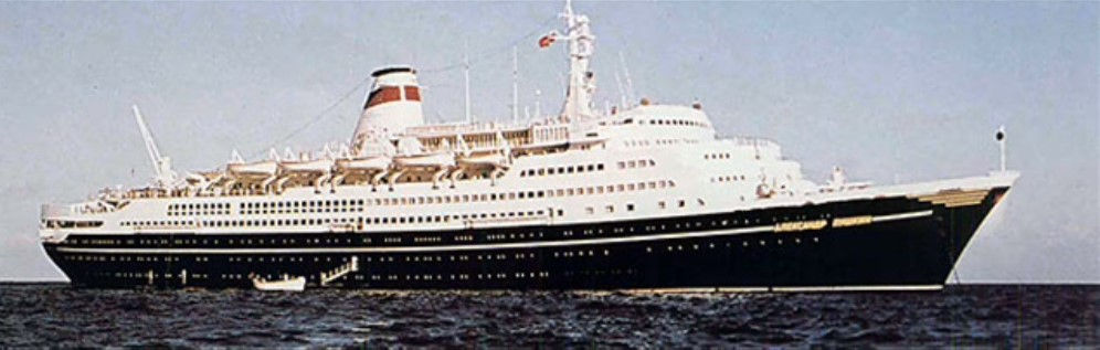 The Aleksandr Pushkin and the Montreal-Leningrad Trans-Atlantic line