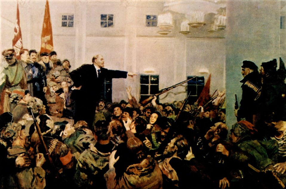 Artistic views of the October Revolution