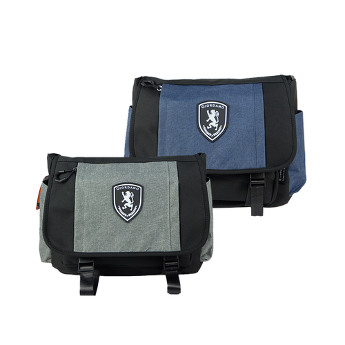 Giordano By Poly Pac 12" Standard Style Water Resistant Messenger Bag ...