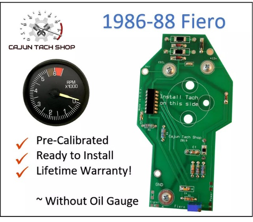 1986-88 Pontiac Fiero Tachometer Circuit Board | Cajun Tach Shop