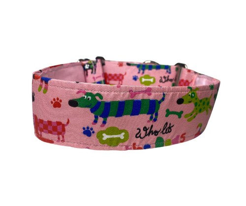 Who Let The Dogs Out Martingale Collar | I Want A Greyhound