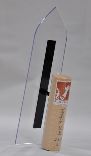 (3mm Thick) 240mm Pointed Lexan Plastic Trowel