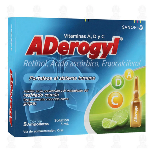 Aderogyl 5 Ampolletas 3ml | My Site