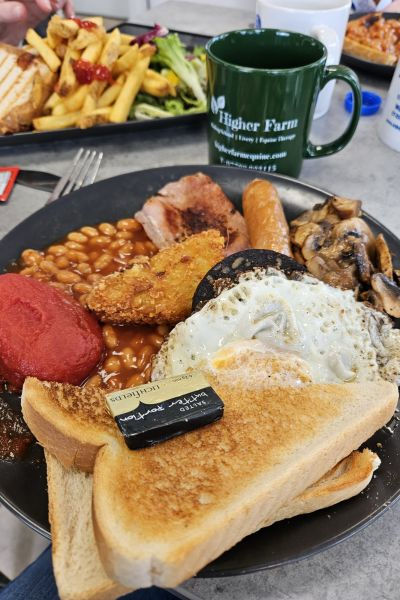Cafe at Higher Farm