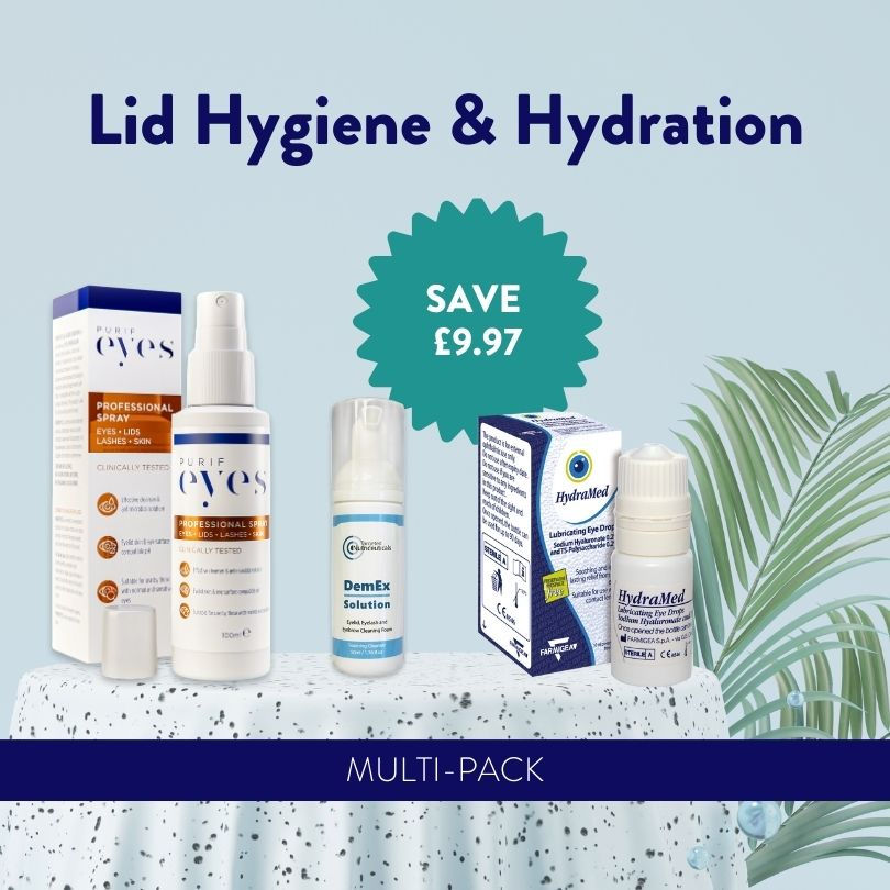 Lid Hygiene & Hydration Multi-Pack | Dry Eye Zone