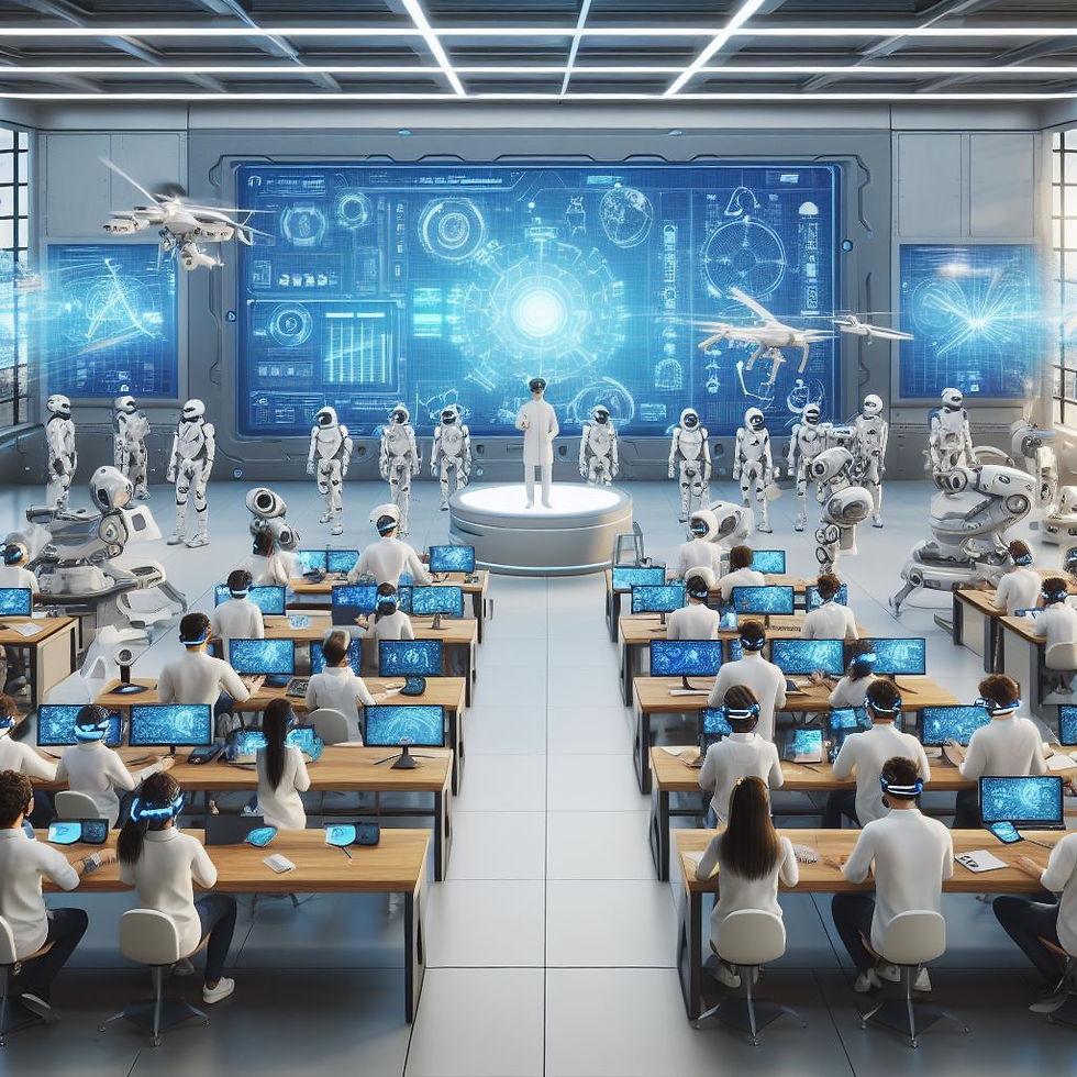 The Future Classroom: A Glimpse into AI-Powered Learning Spaces