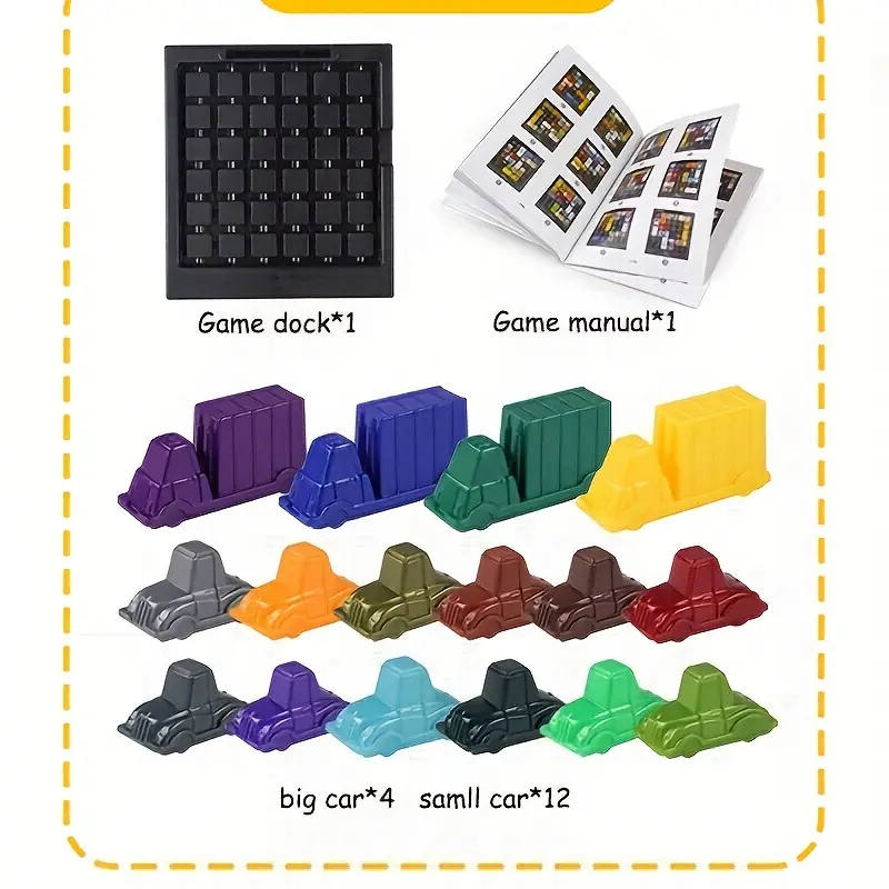 Rush Hour Car Logical Thinking Board Game 182 Levels | Eunoia Wellness