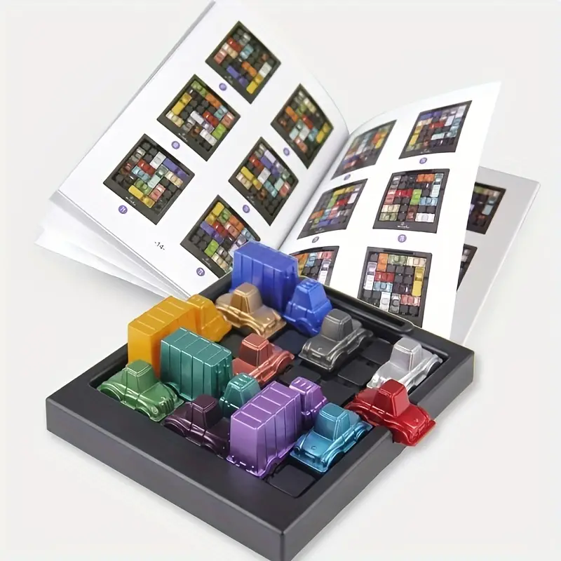 Rush Hour Car Logical Thinking Board Game 182 Levels | Eunoia Wellness