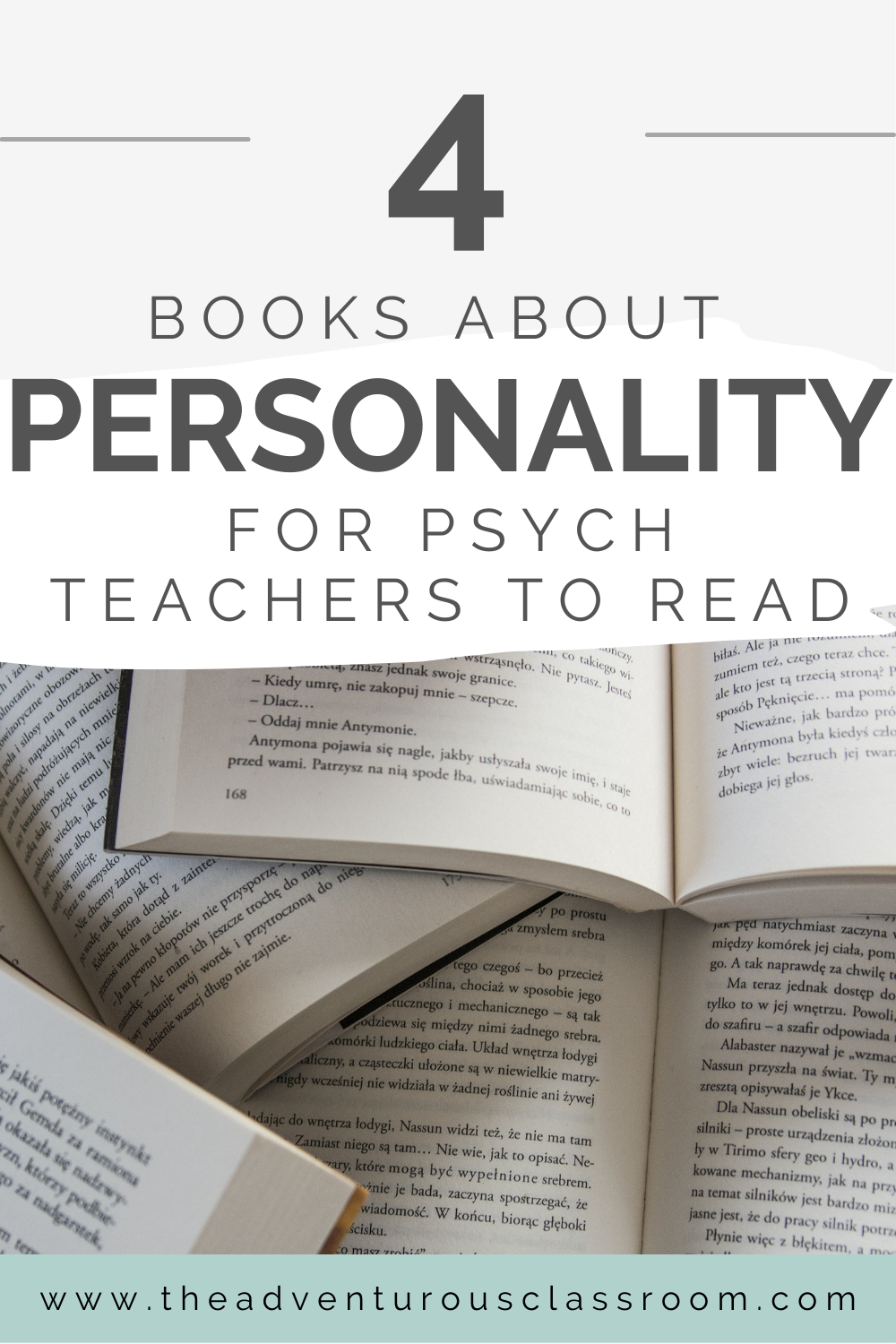 Books to read before teaching about personality