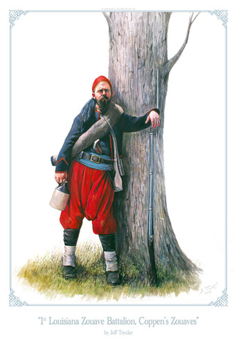 "1st Louisiana Zouave Battalion, Coppen's Zouaves | My Site 1