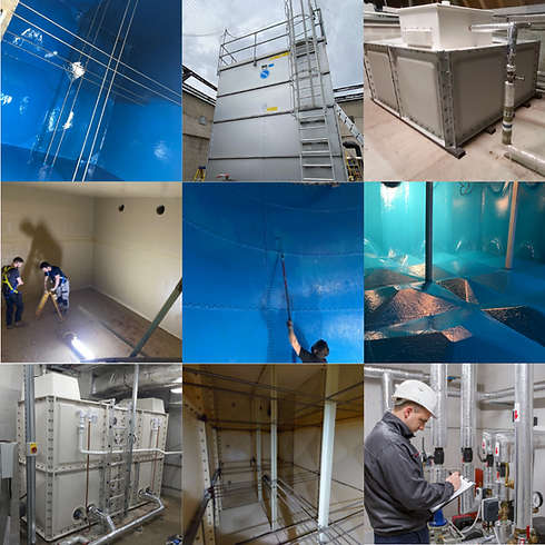 Water Tank Services - Tank Relining, Repair, Replacement