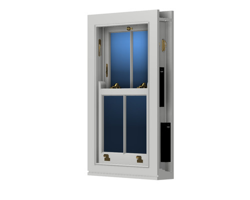 Optima Sliding Sash Window - Cords & Weights - Single Bar | Timber Sash Co