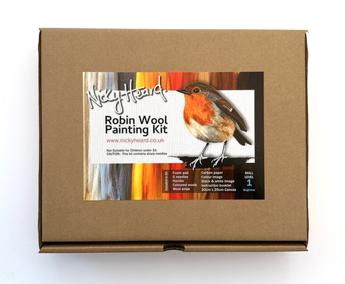 Robin Wool Painting Kit | Nicky Heard