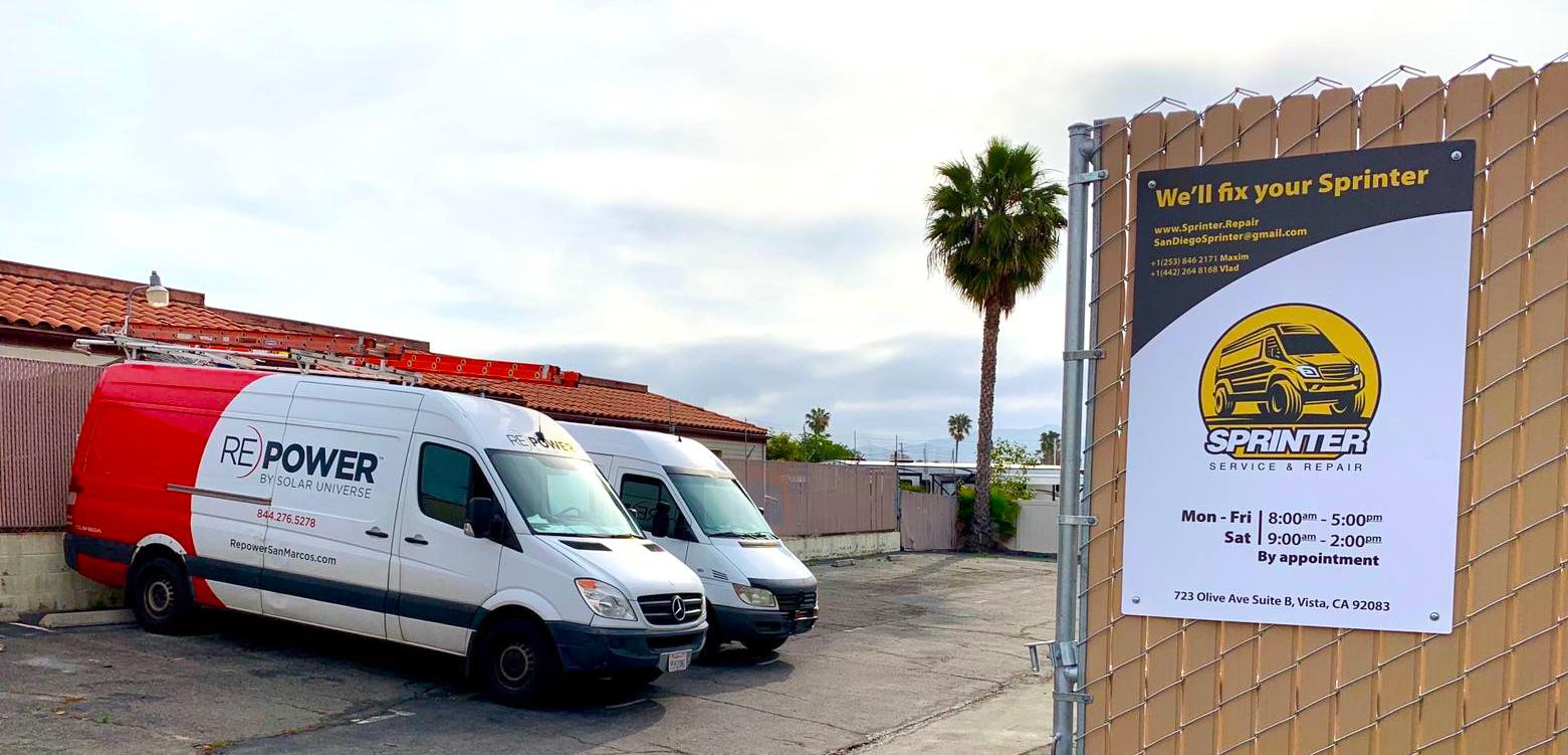Sprinter Van Service & Repair in Vista (North San Diego)