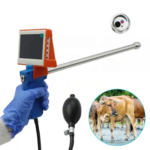 Digital Artificial Insemination Gun with Camera for Cattle and Horse ...
