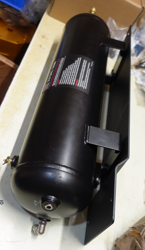 Viair 2.5 Gal Air Tank Mounting Bracket for 2019-2026 Dodge Ram DRW ...