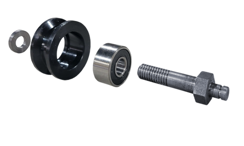 Part 1A152 - GROOVED TRACK ROLLER, with bearing and counterweight stud ...