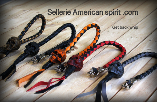 Get back whip + skull | AMERICAN SPIRIT