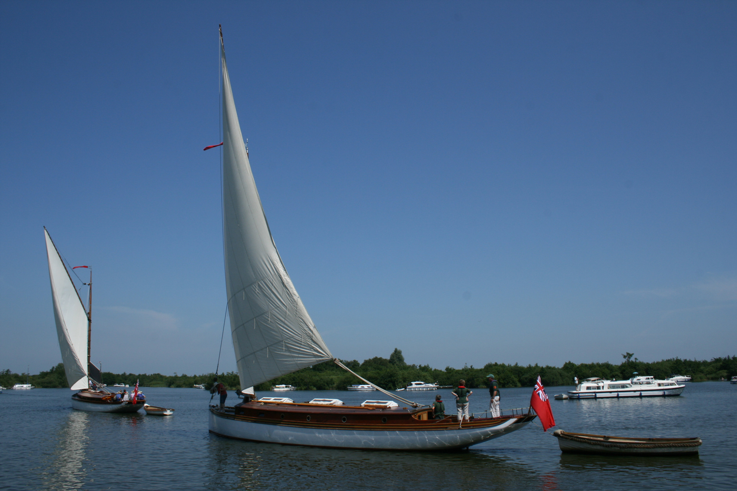 Charter a wherry | Wherry Yacht Charter