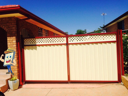 Colorbond Double Gate Kit | fencingsydney