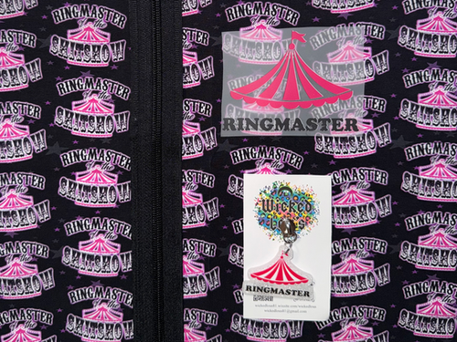 Fabric Tumbler Zipper kit- Ringmaster of the shi*show | Wicked Lous