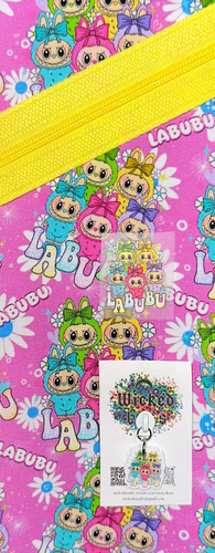 Pen Zipper kit- Labubu pink daisy | Wicked Lous