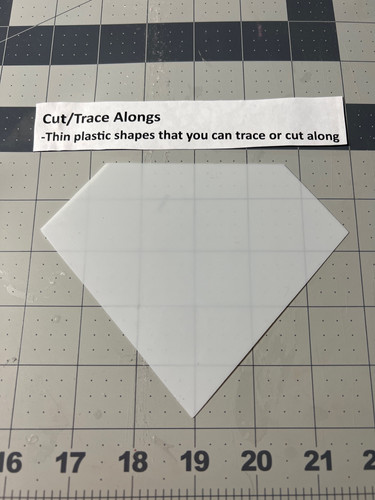 Cut Along- Bling Bling Shape | Wicked Lous