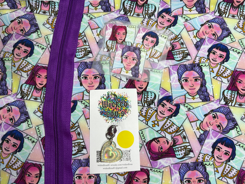 Fabric Tumbler Zipper Kit- K POP Demon Hunters | Wicked Lous