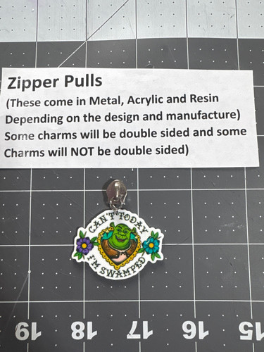 Zipper Pull- Shrek I’m Swamped | Wicked Lous