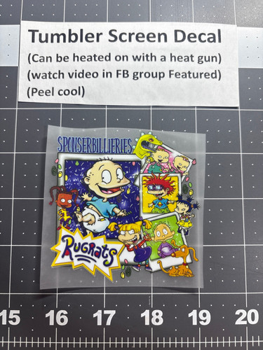 Tumbler Screen- Rugrats Photos | Wicked Lous
