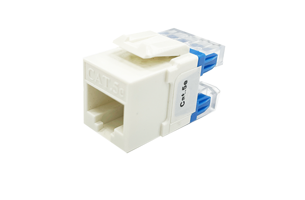 Cat5e 180° UTP Punch-Down Keystone Jack | CTK Contact