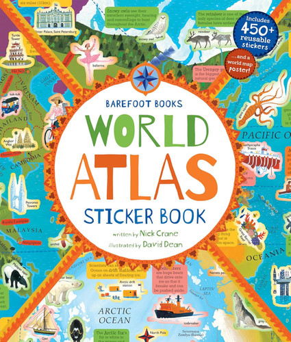 Barefoot Books World Atlas Sticker Book (Barefoot Sticker Books ...