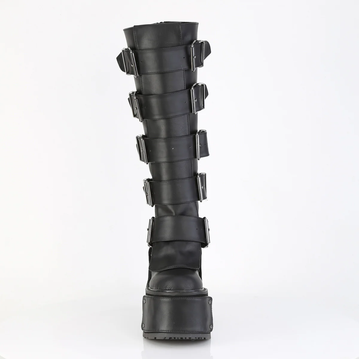 Demonia Black Transformer Interchangeable Platform Boots | Kirkas